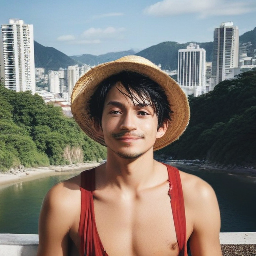 Luffy in Rio de Janeiro