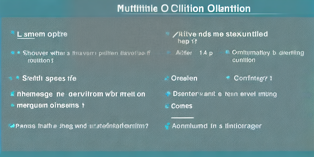 multiple options