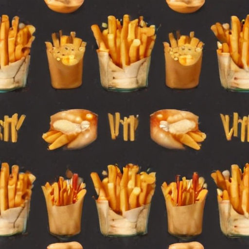 French fries in Russia