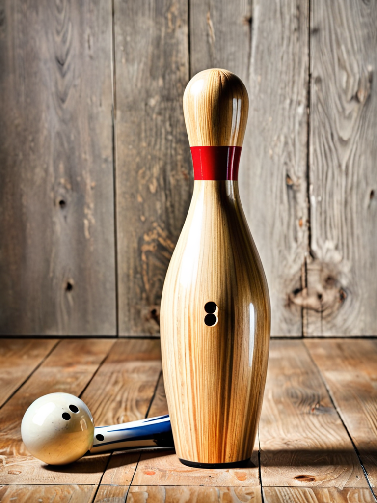 bowling pin still life