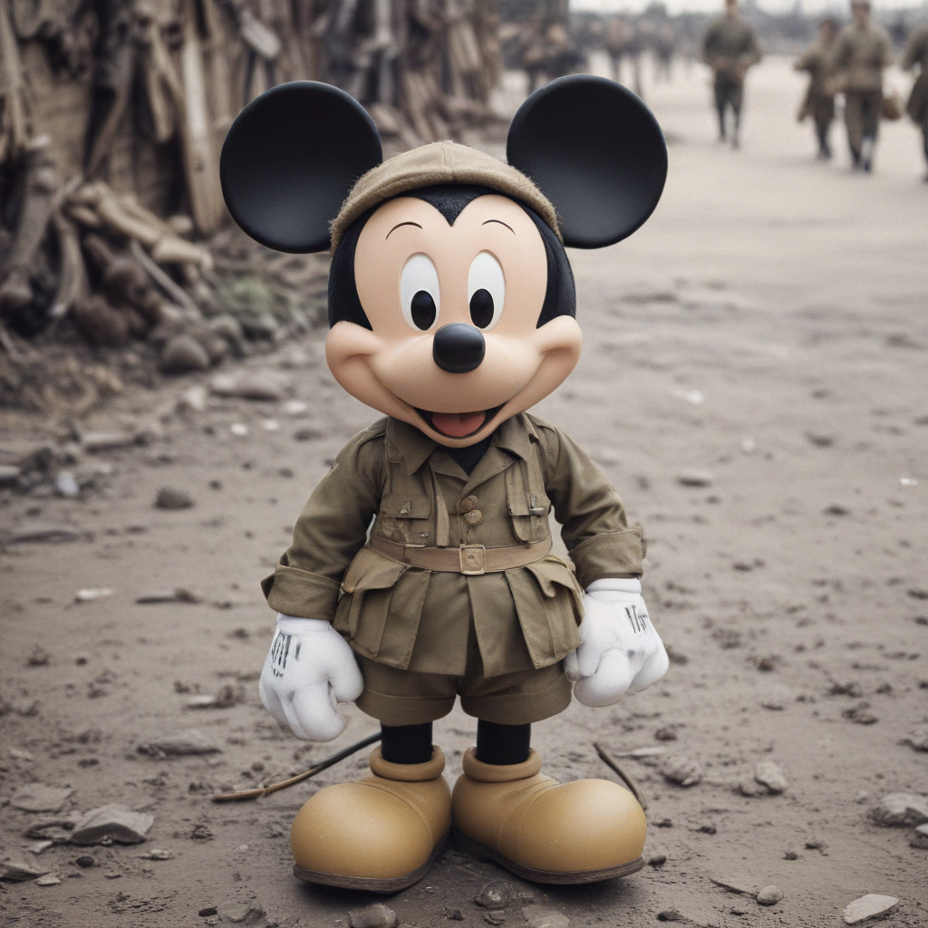 MICKEY MOUSE IN WORLD WAR TWO ON D-DAY