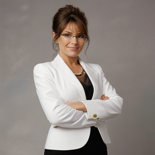 Sarah palin suit sleeves rolled up