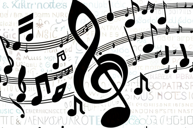 Melodic Harmony: A Visual Celebration of Music and Musical Notation ...