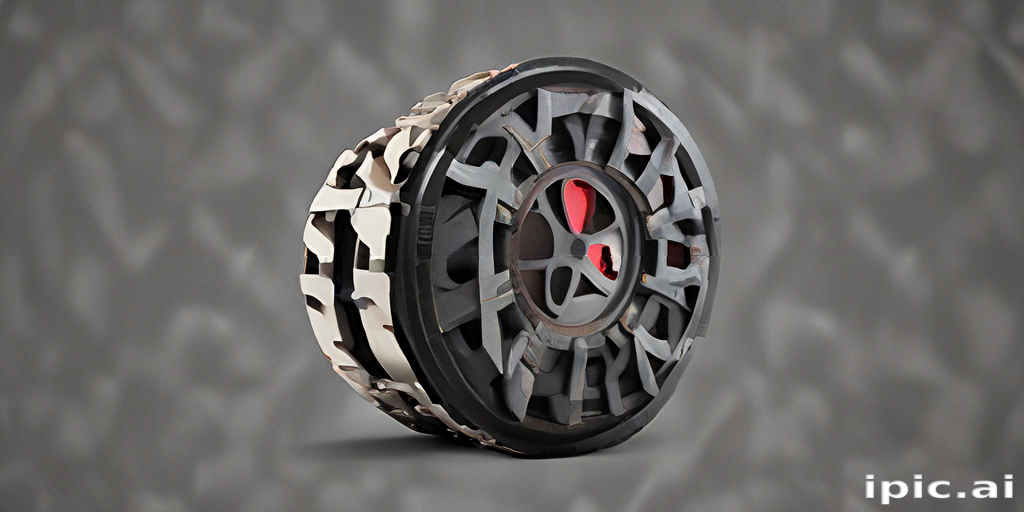Innovative Tire Design Showcasing Advanced Technology and Unique ...