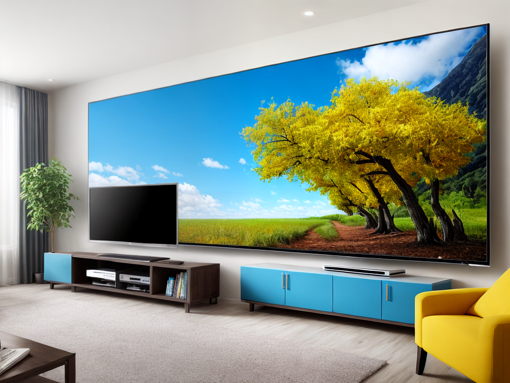 Large screen tv