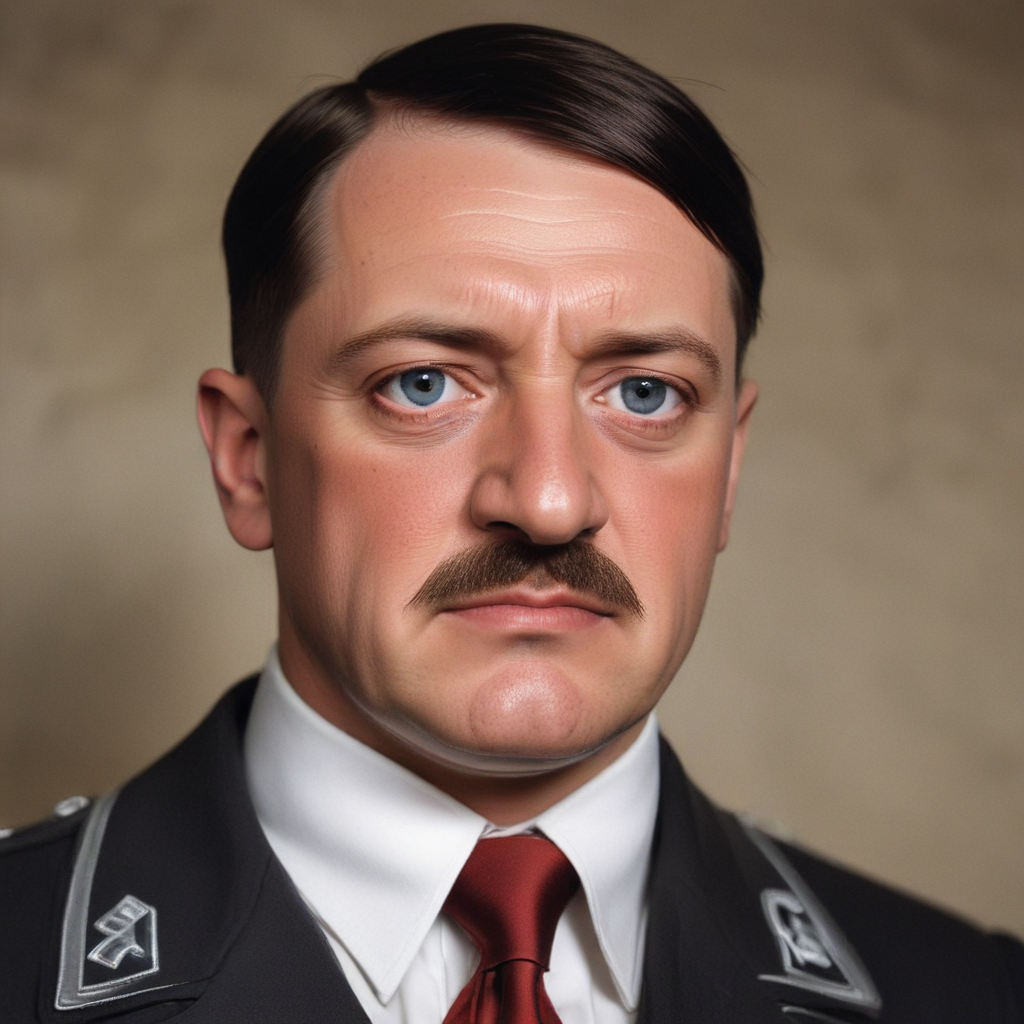 Hitler mewing