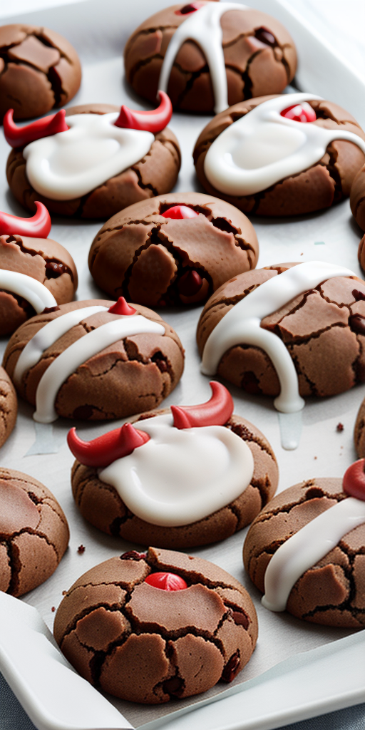 Deliciously Creative Halloween-Themed Chocolate Cookies with Fun Icing ...