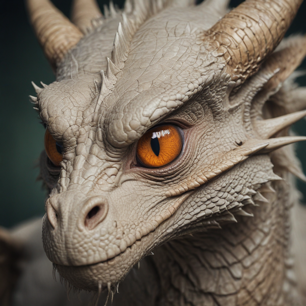 Angry dragon orange eyes