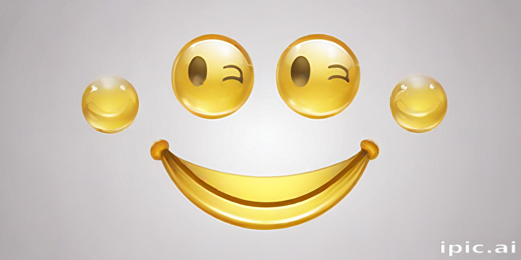 Bright and Cheerful Emoji Faces Radiating Joy and Happiness Together