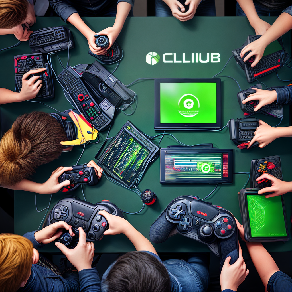 Gaming club logo