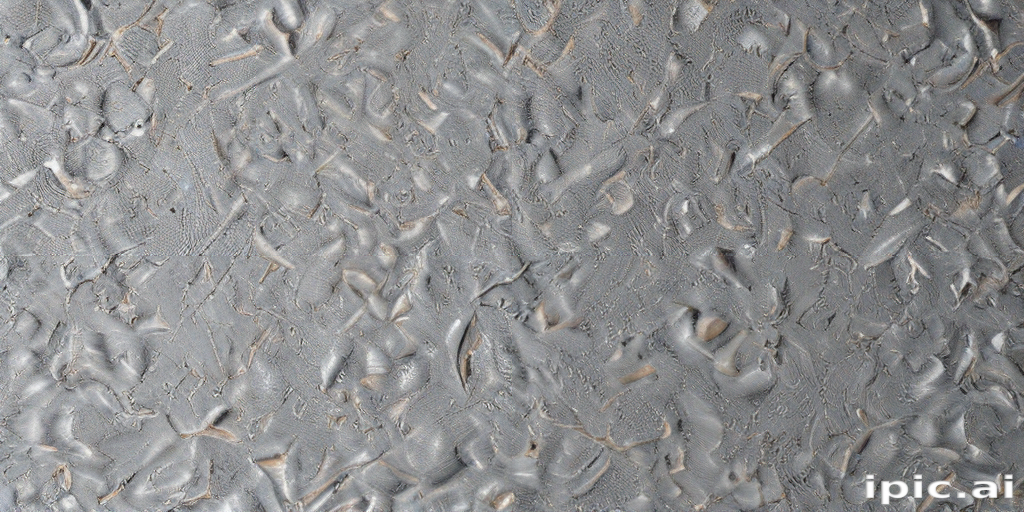 Textured Gray Surface with Intricate Patterns and Subtle Depth Variations