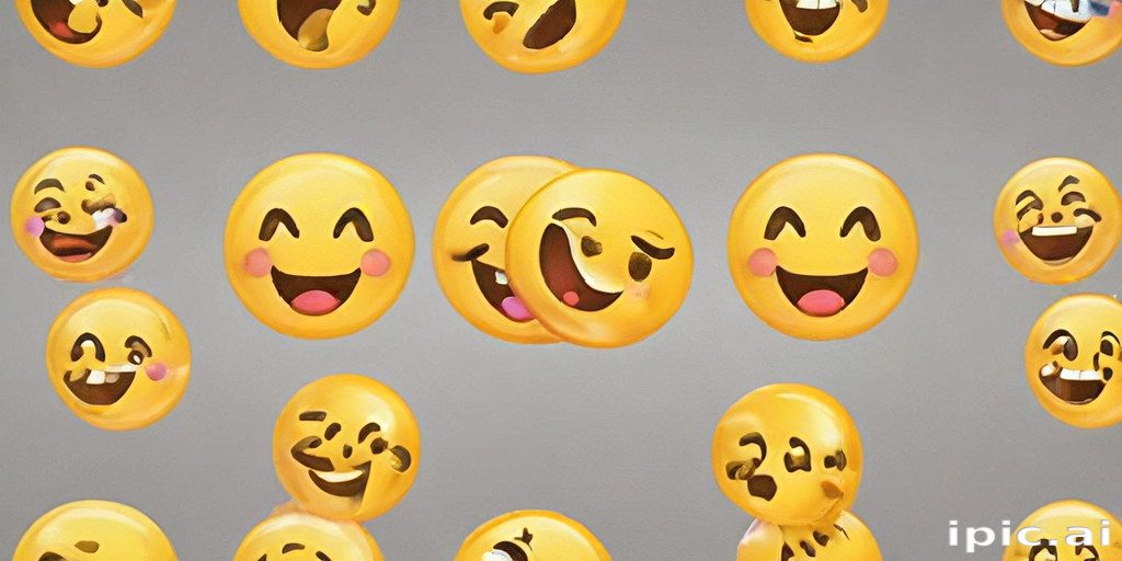 A Colorful Collection of Joyful Emojis Expressing Various Happy Emotions.