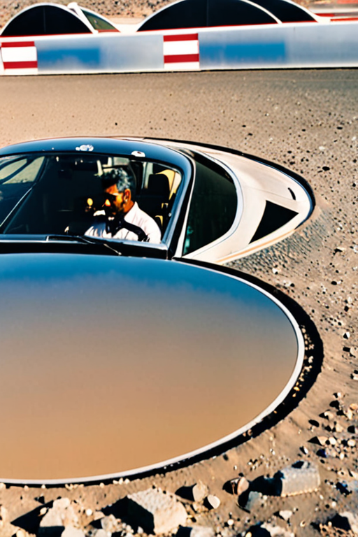PIA Crater car. Car made by company called PIA