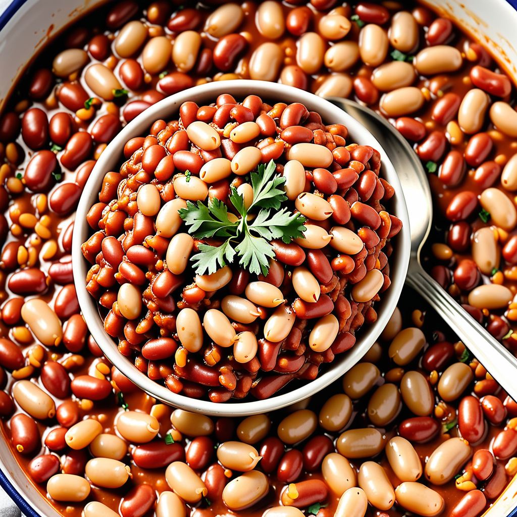 Delicious Medley of Colorful Kidney Beans in a Savory Sauce