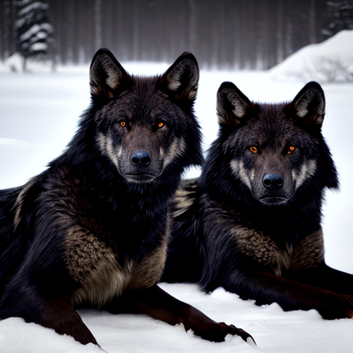 black wolves