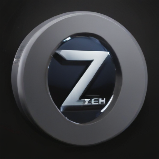 futuristic logo for a company called z tech Inc