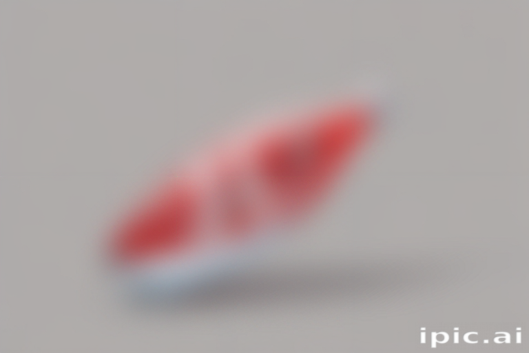 Colorful Blurred Image of a Vibrant Object Against a Soft Background