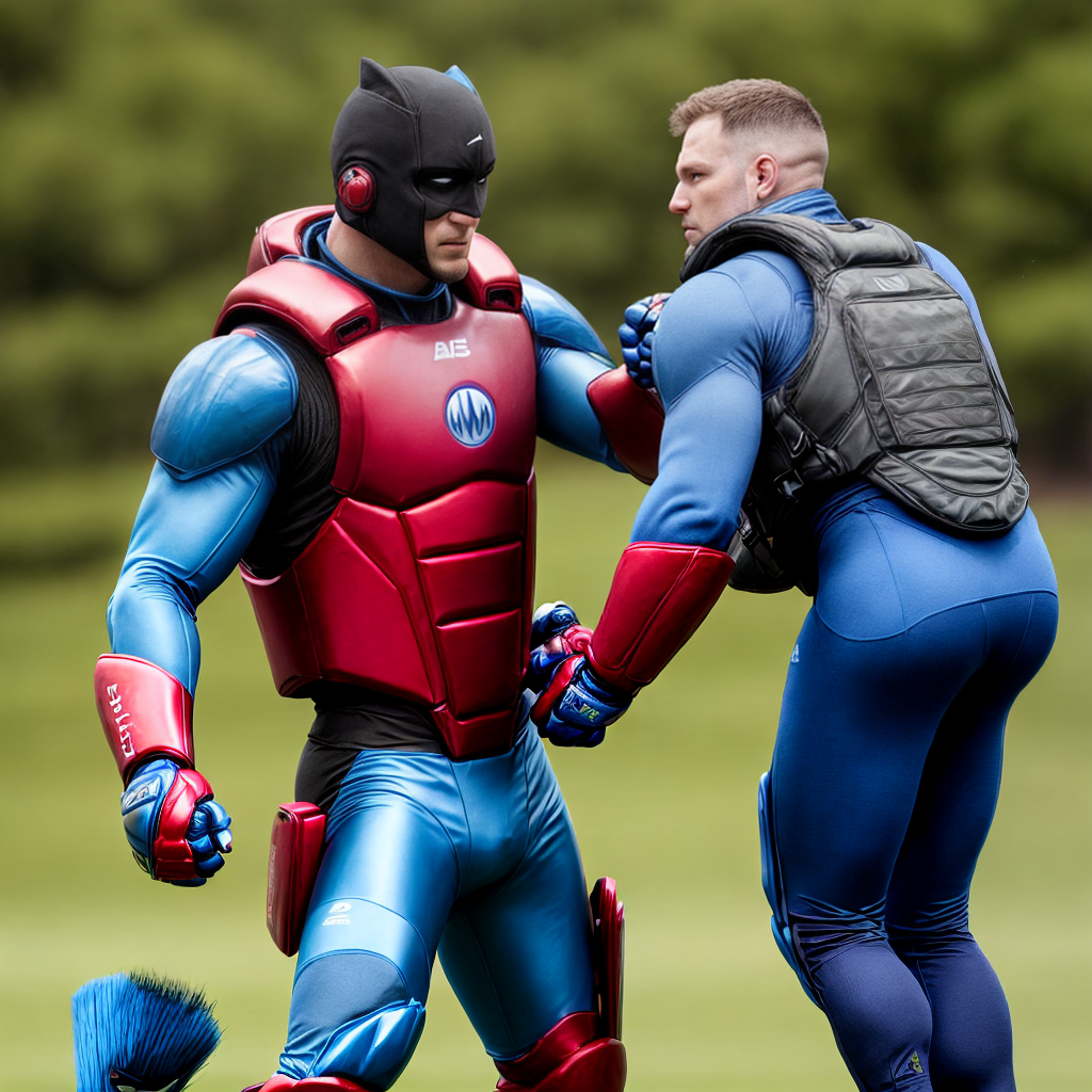 mark grayson and nolan grayson prepare to fight