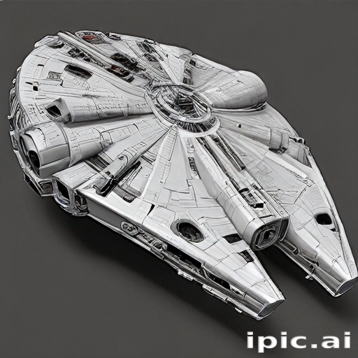 Iconic Sci-Fi Starship Design Featuring Futuristic Technology and ...
