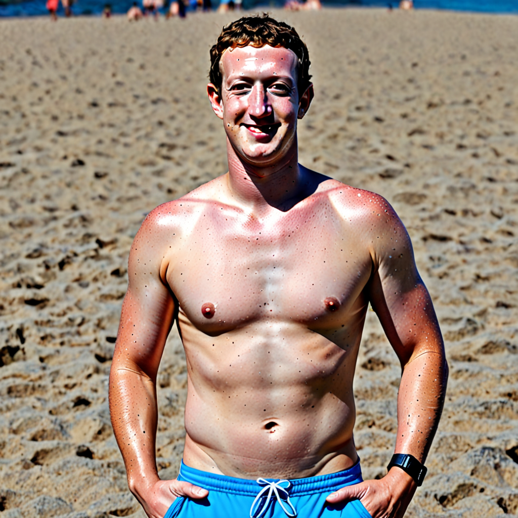 mark zuckerberg Swimsuit Pictures instagram