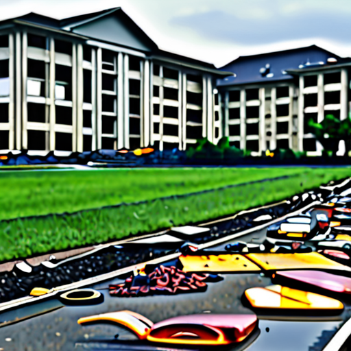 an image of a destruction whith a lot of gore contents