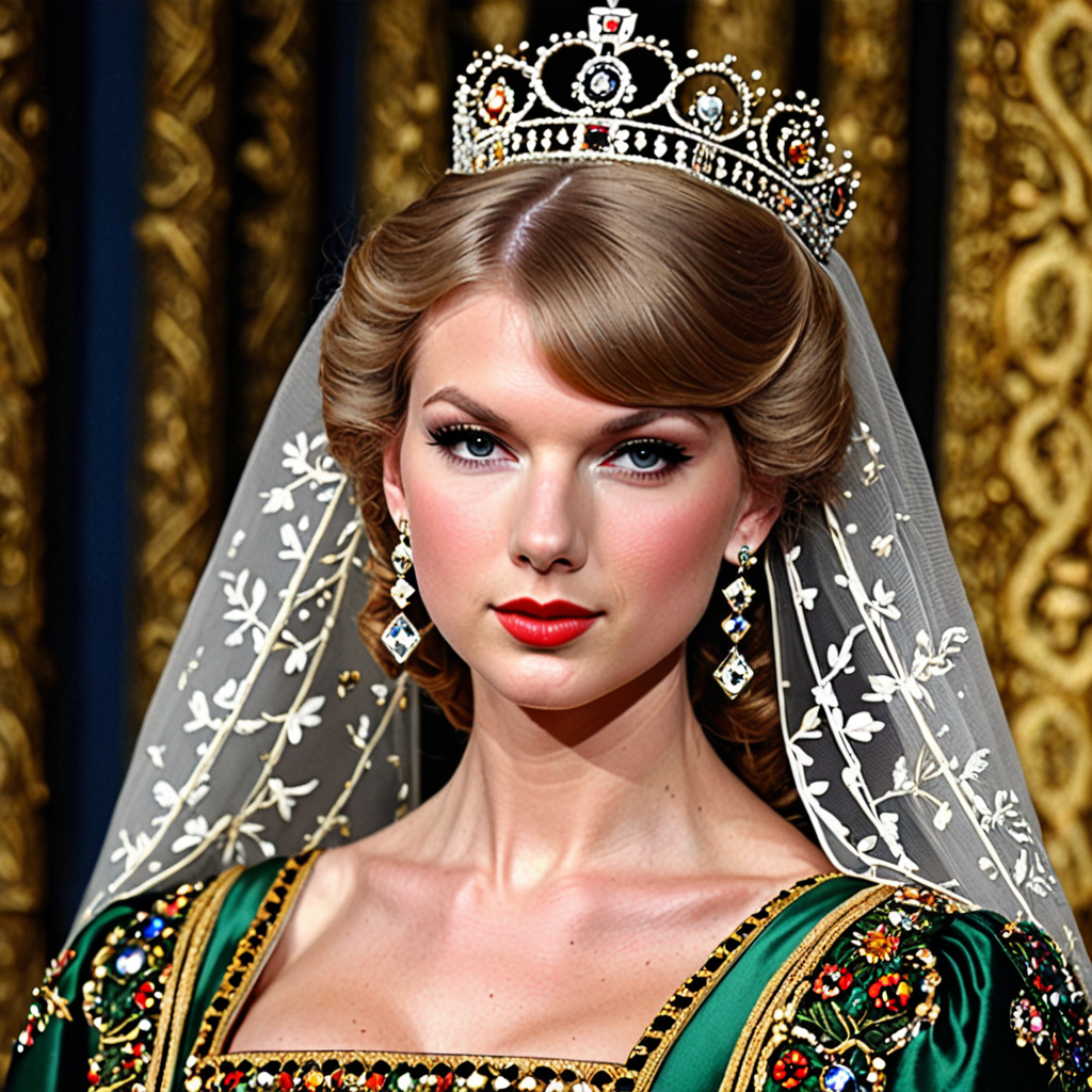 taylor swift as queen elizabeth I