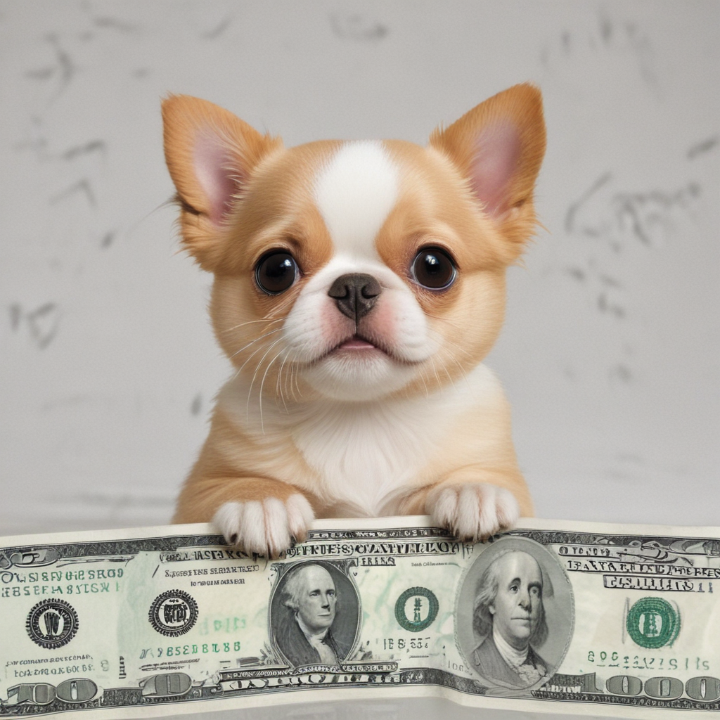 Cute pet money color