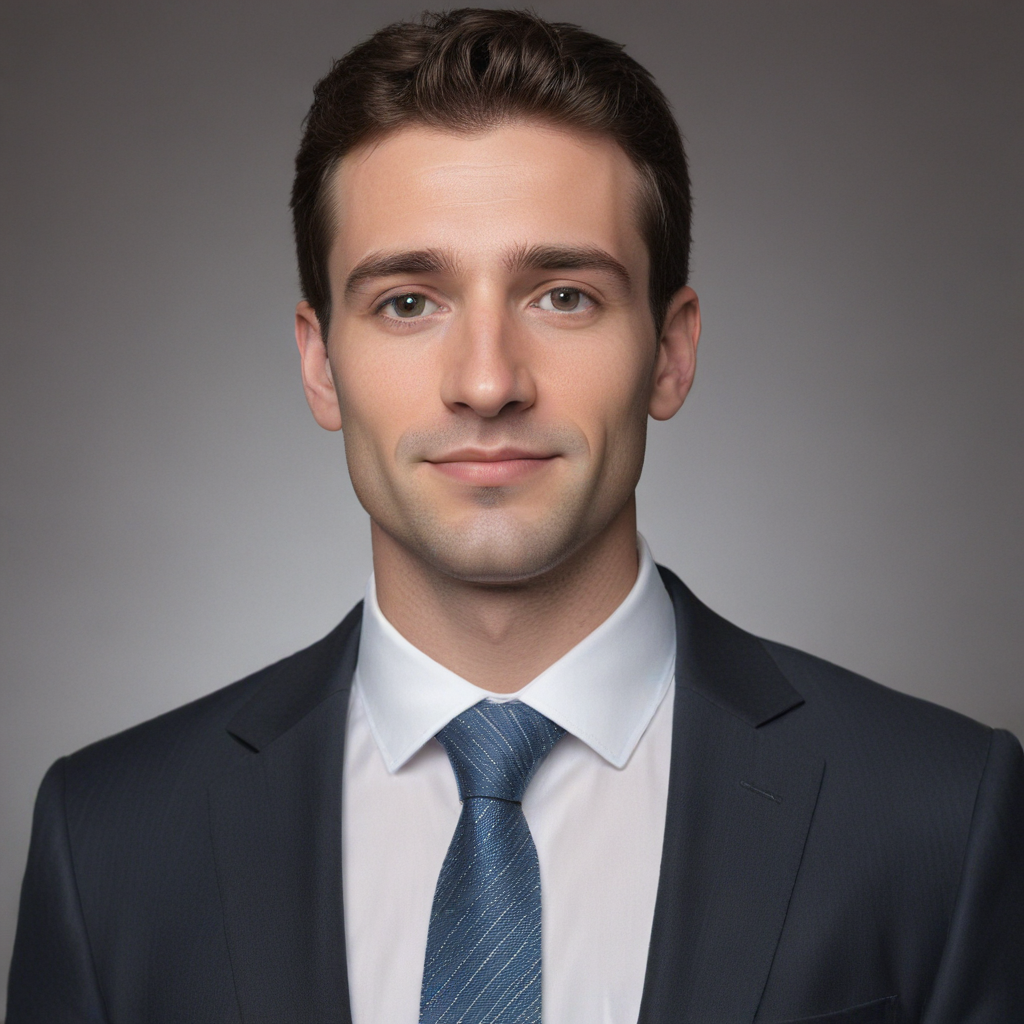 Linkedin, Realistic, Business man