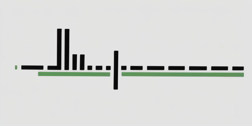 Visual Representation of Heartbeat Patterns with Distinctive Bars and Lines
