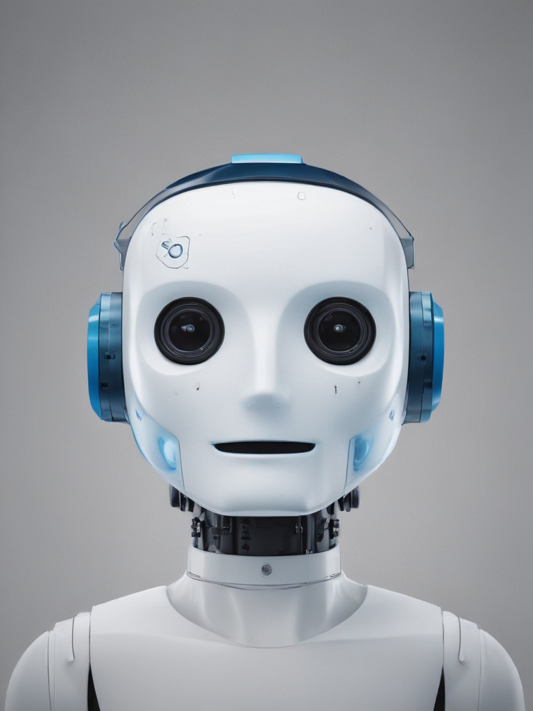 chatbot icon with design from automation company Festo less human shpaed