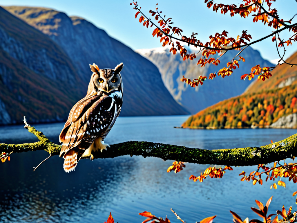 Nature's Symphony, logo for a photographer, nature, wildlife, mountain ...