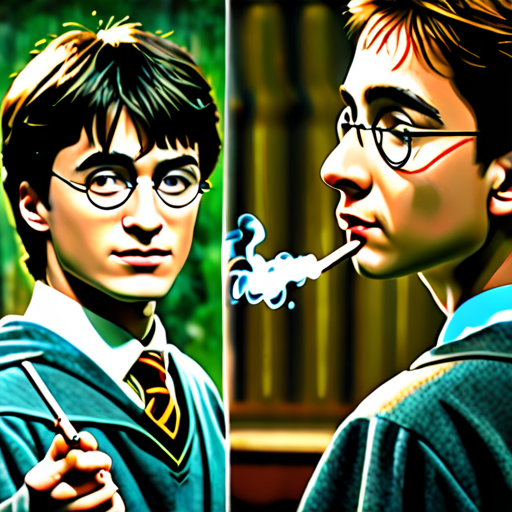 Harry potter smoking