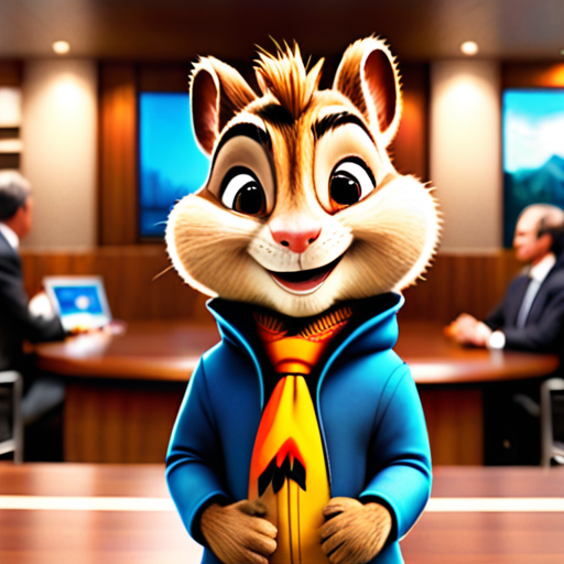 alvin seville the chipmunk as a ceo