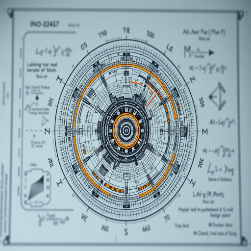 Blueprint Design Illustrating Electrical Circuit Layout with Various ...