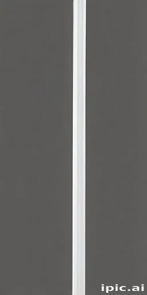 Minimalist Design: A Vertical White Line Against a Dark Gray Background