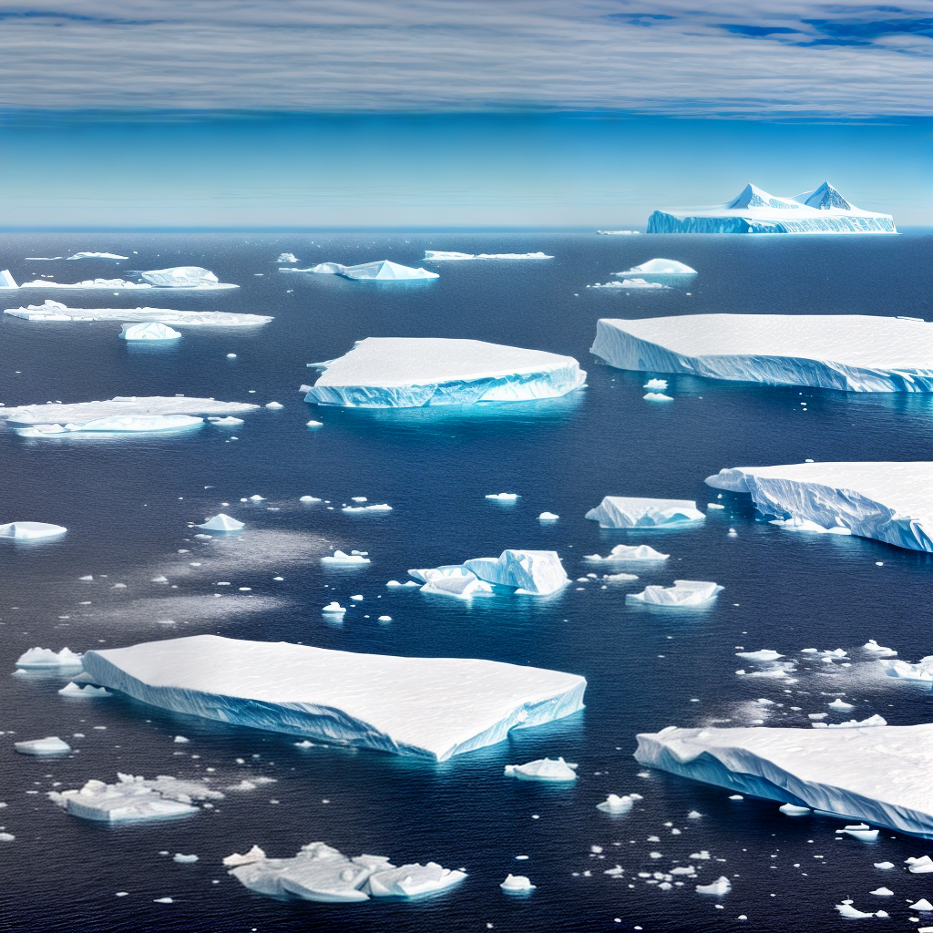 realistic photograph of Antarctica before it was covered with ice and snow