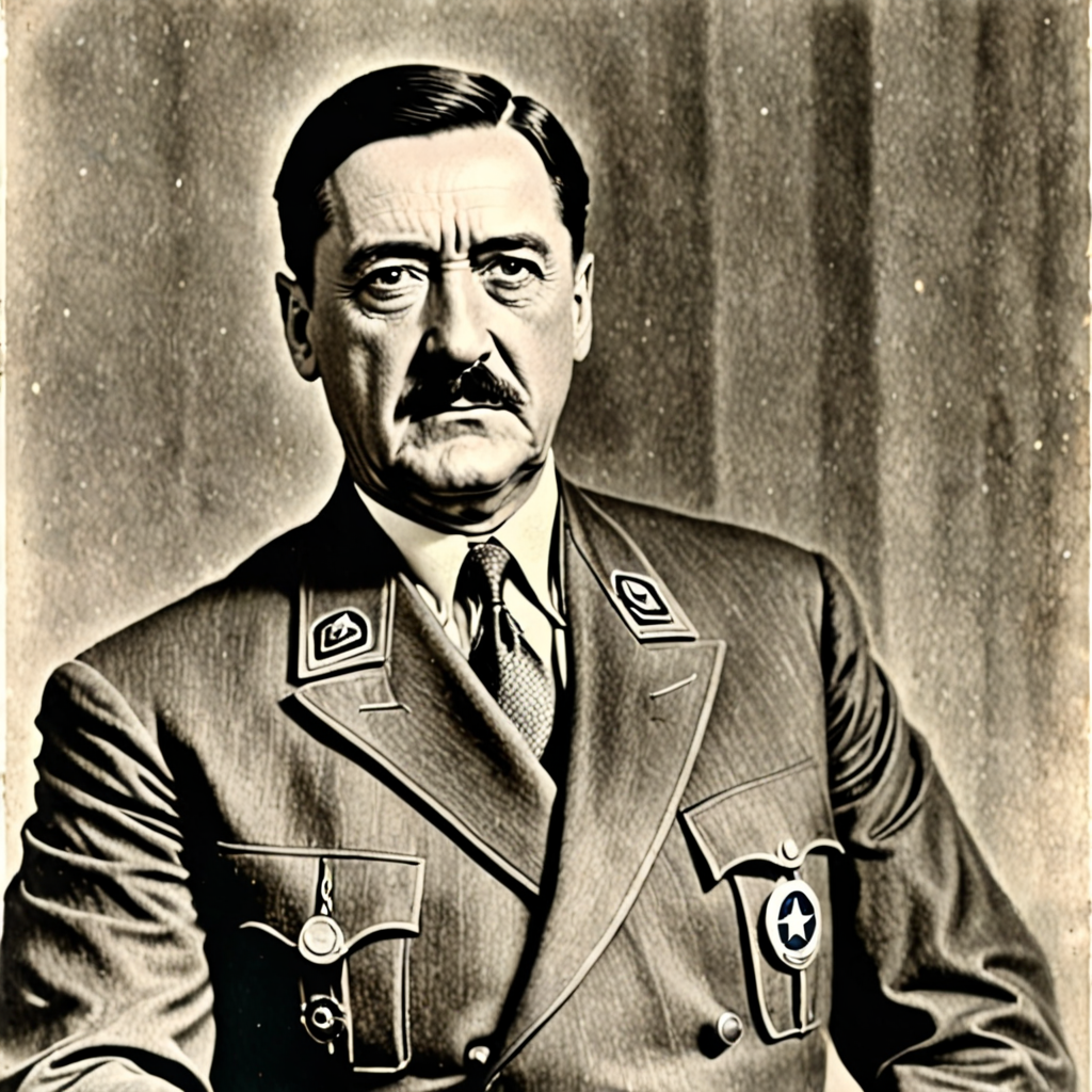 IRON MAN MIX WITH ADOLF HITLER