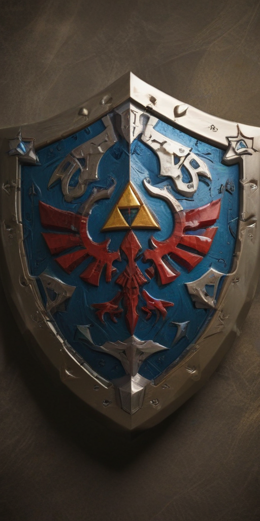 Iconic Shield from The Legend of Zelda: A Symbol of Courage and Adventure