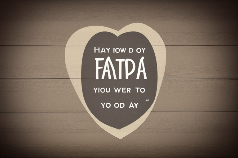 Creative Typography with a Heart Shape and Playful Text Design