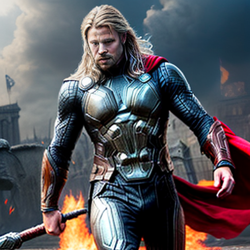 allu arjun as thor