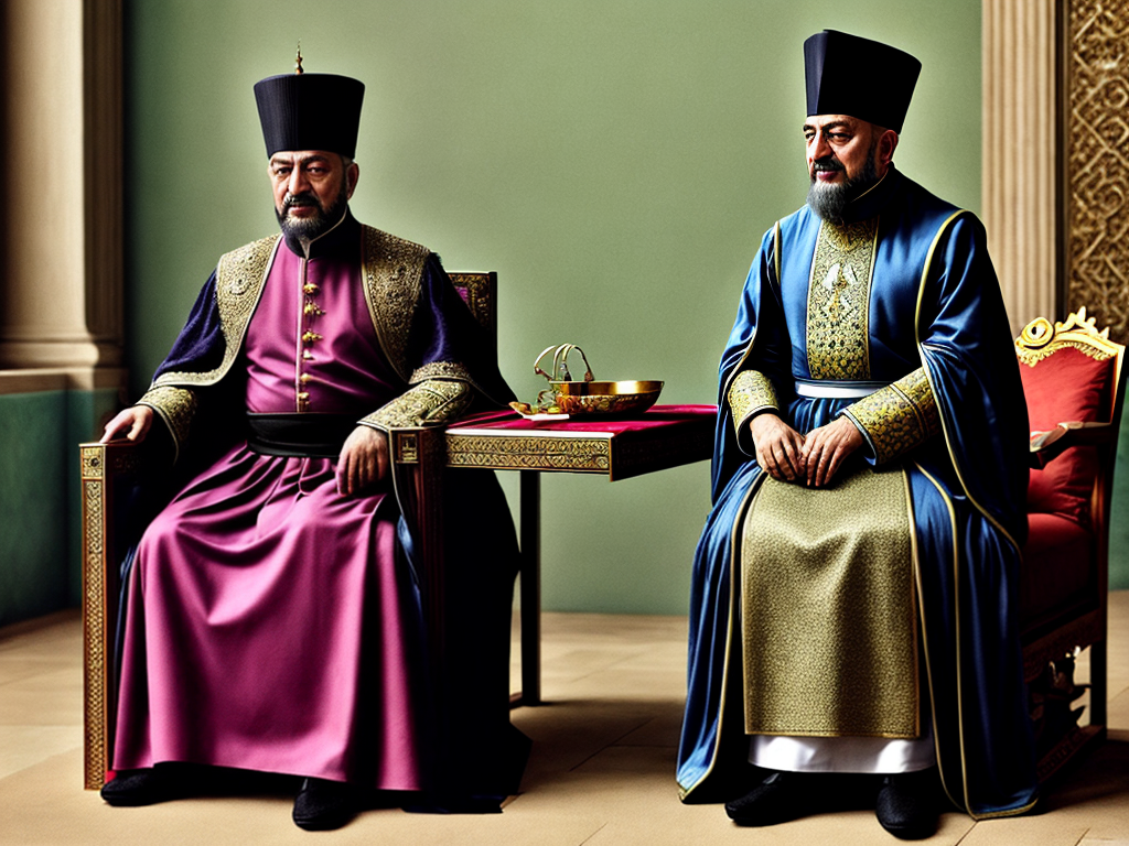 Turkish Muslim Sultan