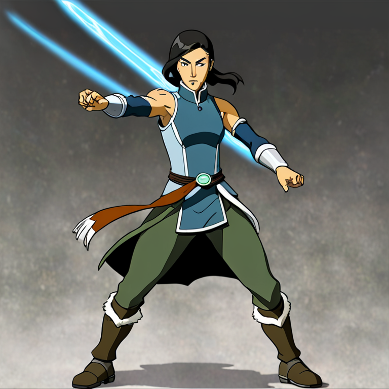 Kuvira (from the legend of Korra) being cool