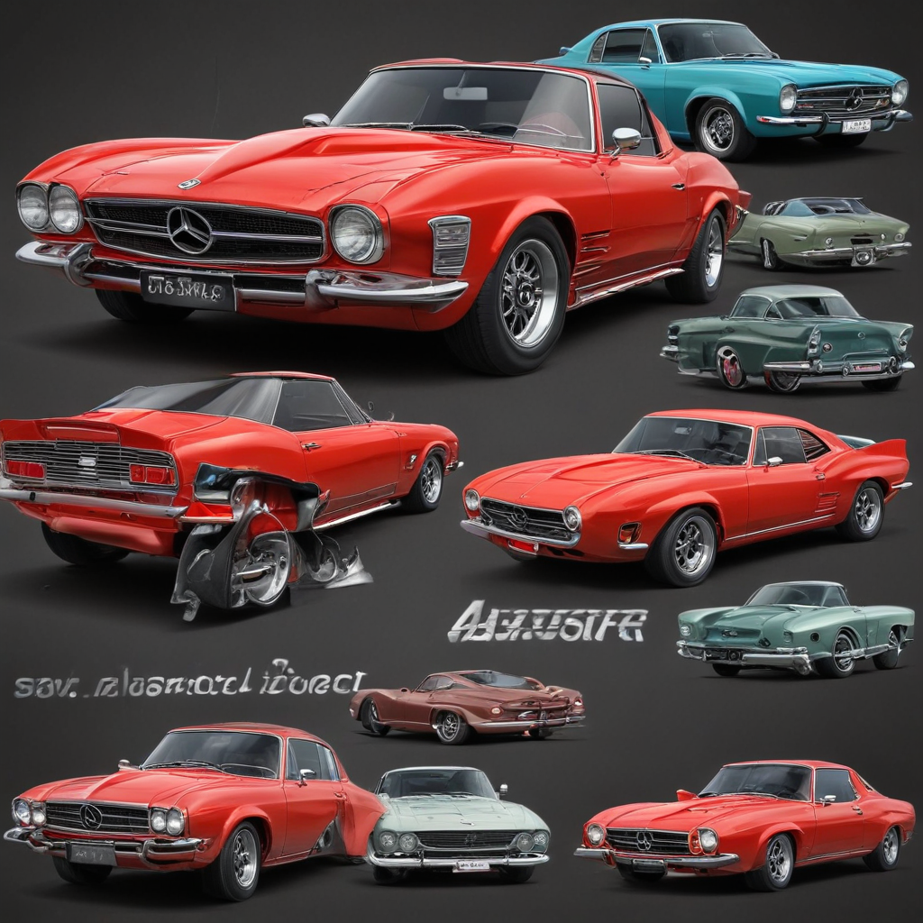Classic American Cars Showcase: A Collection of Iconic Vintage Vehicles