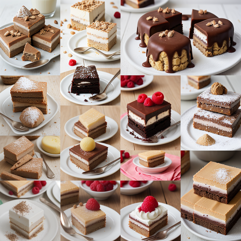 A Delicious Collection of Decadent Desserts Featuring Various Cake ...