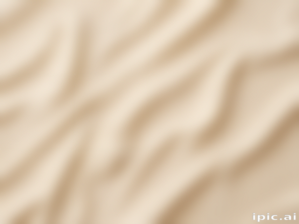 Soft Beige Textured Background with Gentle Waves and Subtle Gradients