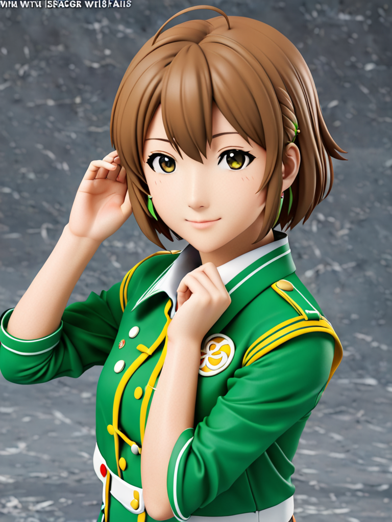 Chie Sasaki from Idolmaster