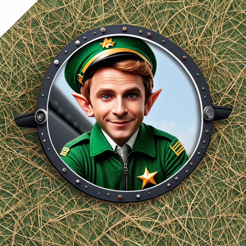 Elf become Airplane Pilot