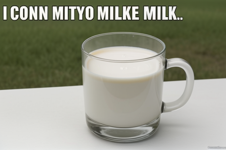 A Humorous Take on the Confusion Surrounding Milk and Its Uses