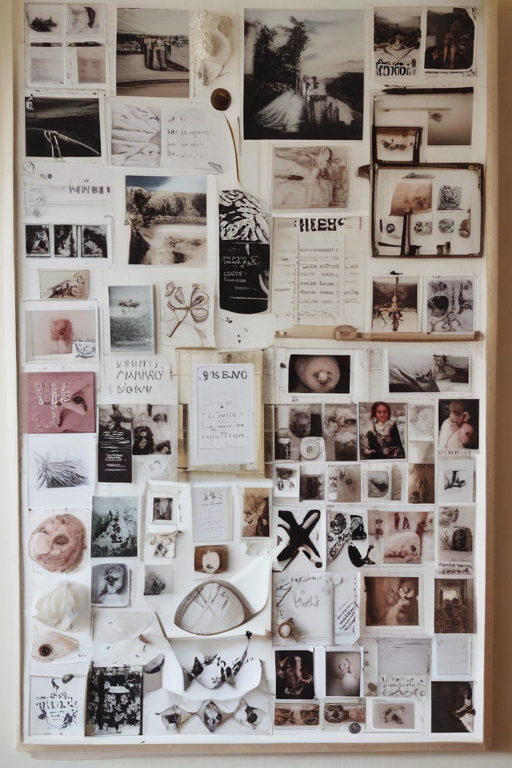 a vision board inspiraed by feng shui