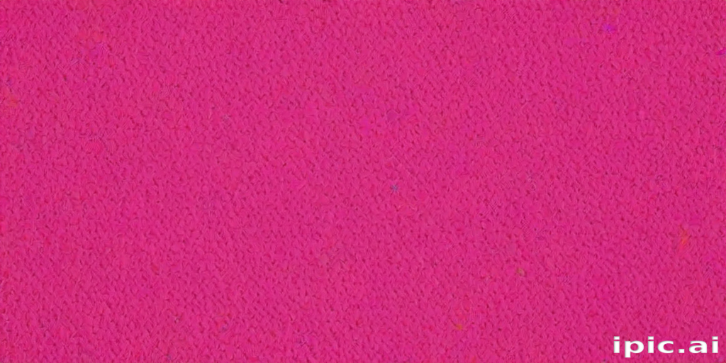 Vibrant Pink Texture Background with a Soft, Cozy Appearance and Feel